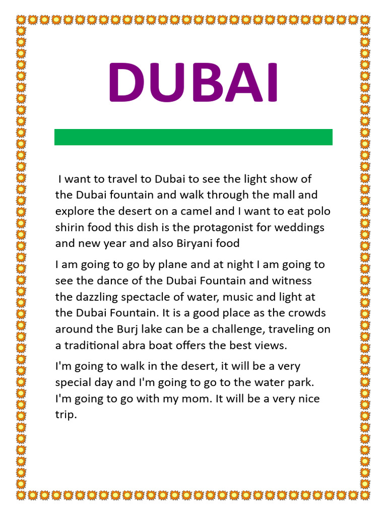 DUBAI | PDF | Poetry