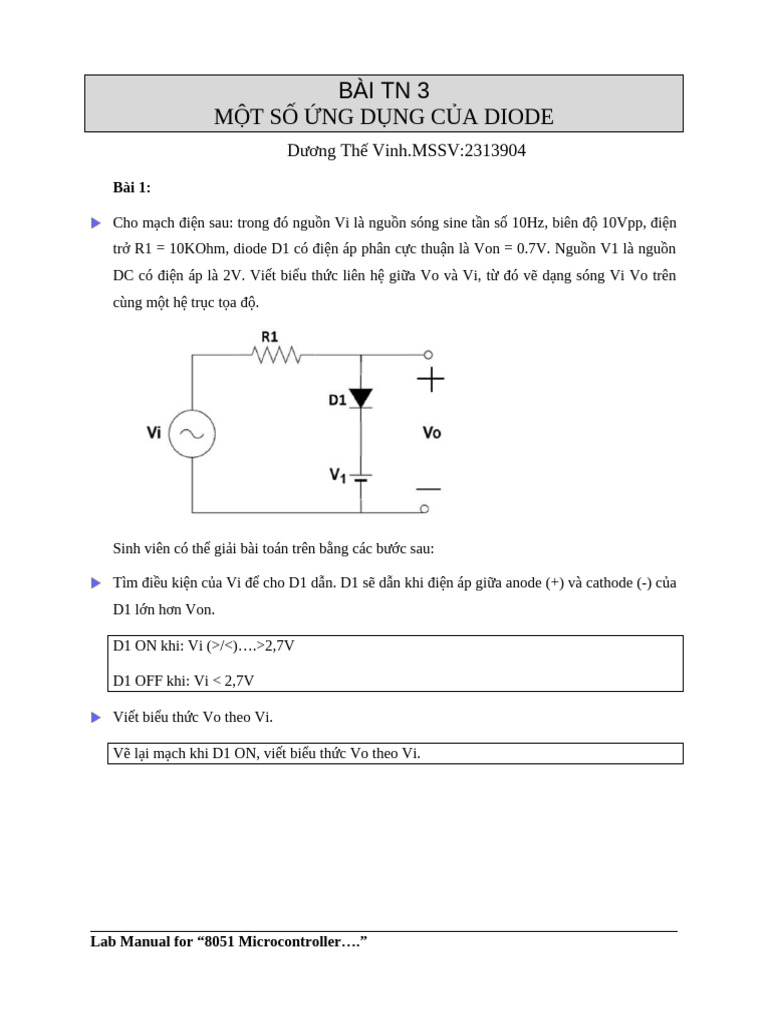 0 VLBD 2022 Prelab 3 | PDF