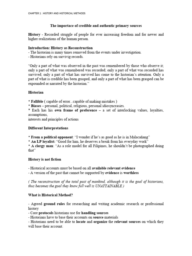 Chapter 1 Readph030 | PDF | Primary Sources | Historian