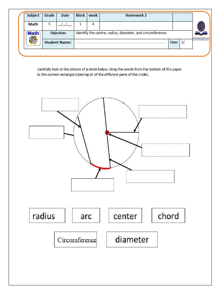 Grade 5 Math: Circle Basics | PDF