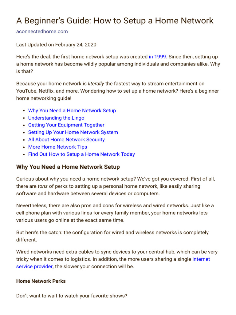 Net.s Beginner's Guide | PDF | Computer Network | Wi Fi