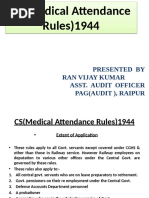 CCS Medical Attendance Rules 1944 | PDF | Medicine | Hospital