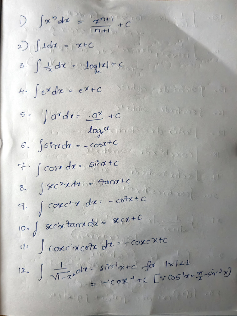 Maths Formulas 2 | PDF