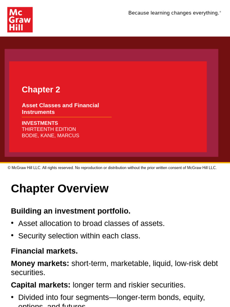 Powerpoint Chapter 2 - FIN411 | PDF | Repurchase Agreement | Cost Of Living