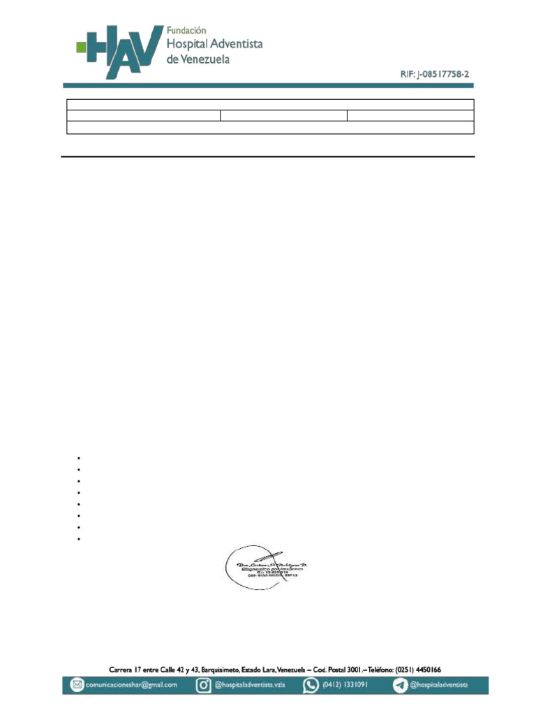 Informe TC Tórax y Abdomen Juan García | PDF