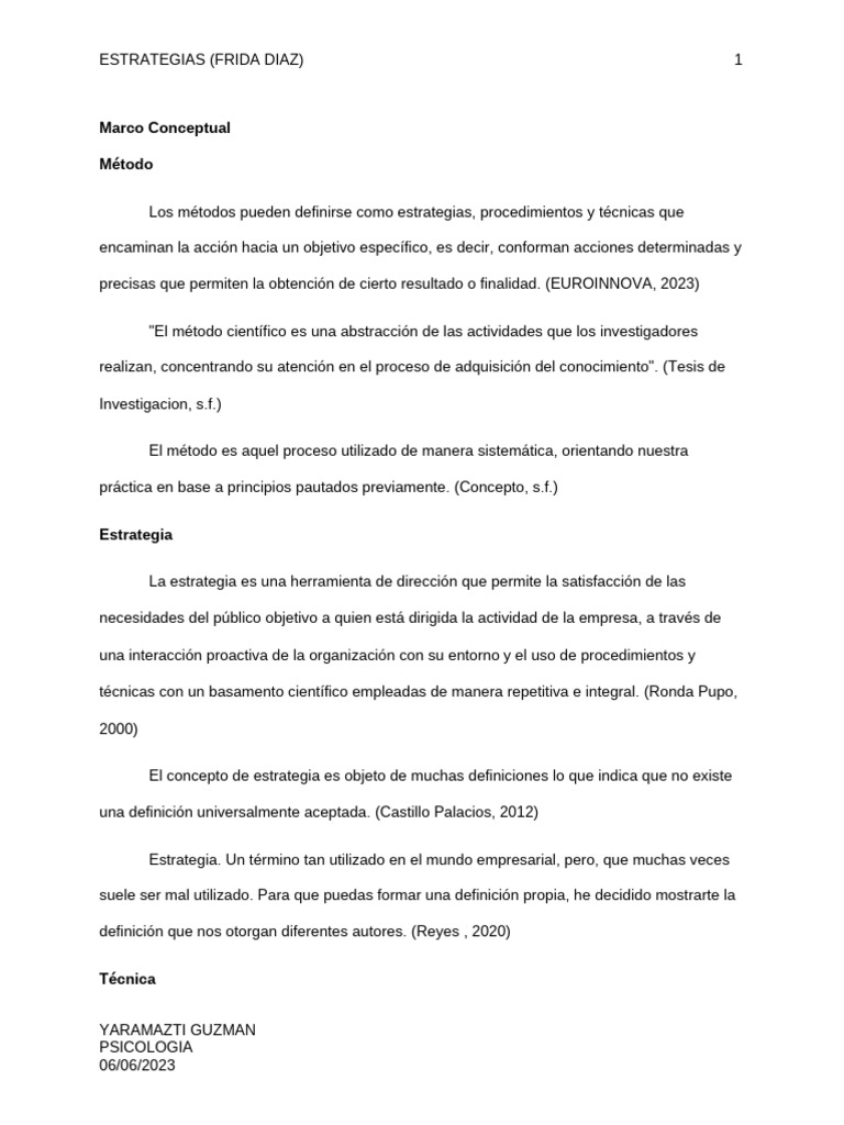 Frida Diaz | PDF | Aprendizaje | Sicología