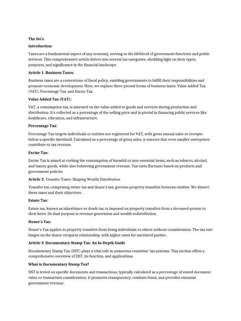 Laws | PDF | Taxes | Value Added Tax