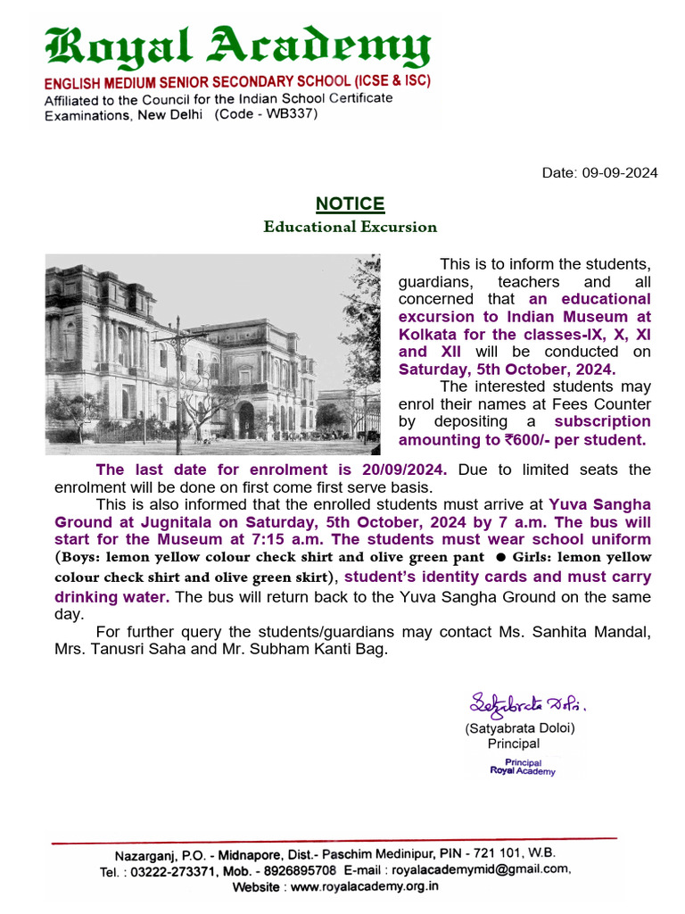 Educational Excursion | PDF