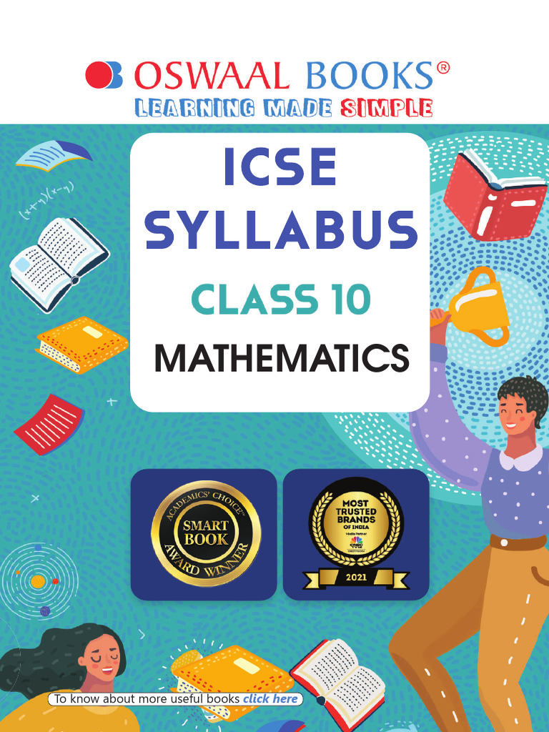 ICSE Class 10 Math Syllabus 2021-22 | PDF | Factorization | Matrix ...