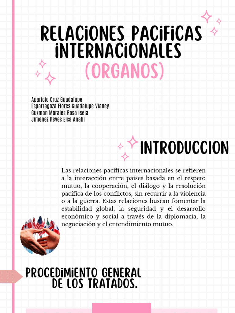 Relaciones Pacíficas Internacionales | PDF | Naciones Unidas ...