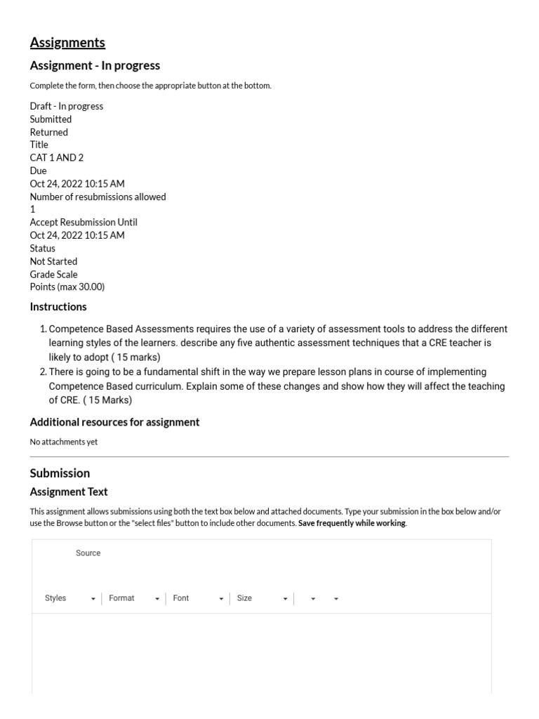 BET3205 Subject Methods Christian Religious Education - Assignments | PDF | Computers