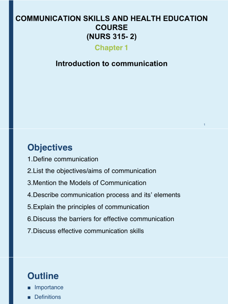 Introduction To Communications | PDF