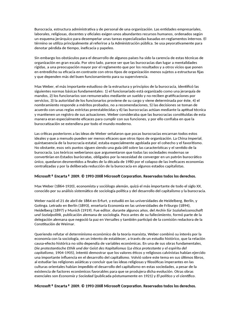 Bu Roc Racia | PDF | Burocracia | Capitalismo
