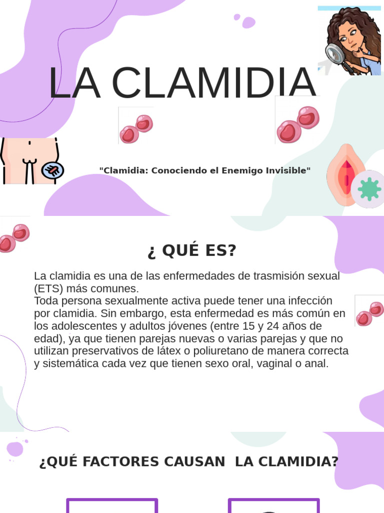 Clamidia: Síntomas, Prevención y Más | PDF