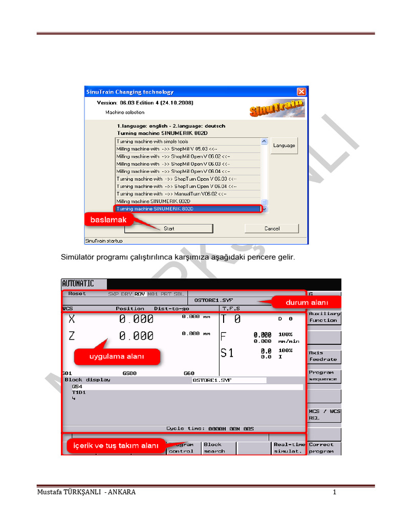 802D Torna Ve Freze Programlama | PDF