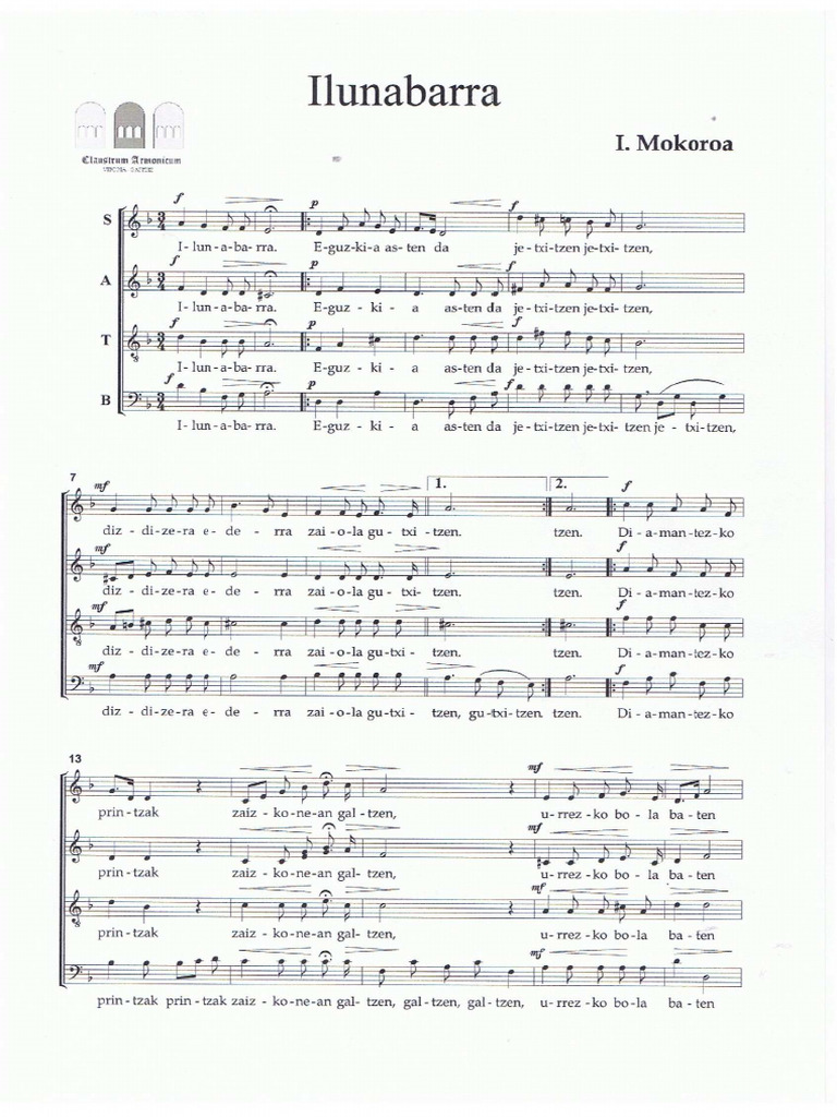 Ilunabarra Ona | PDF