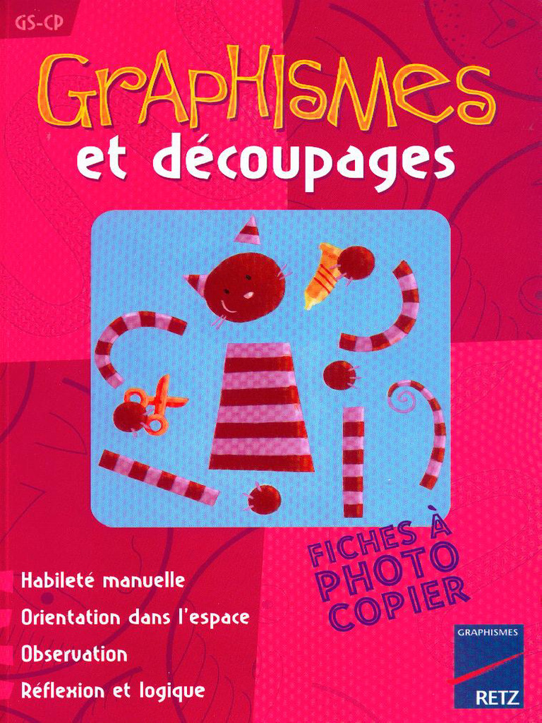 Graphisme Et Découpage GS CP | PDF
