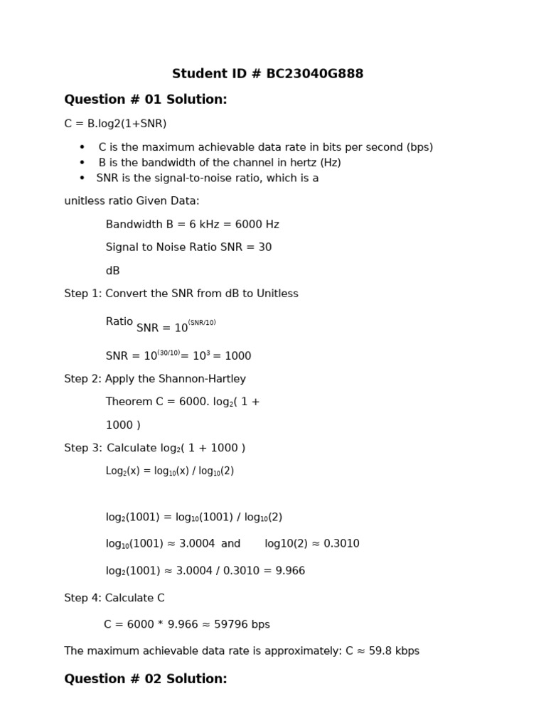 CS601 Assignment | PDF
