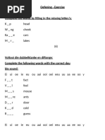 Graad 9 Afrikaans EAT Kom Ons Oefen Die Infinitief | PDF