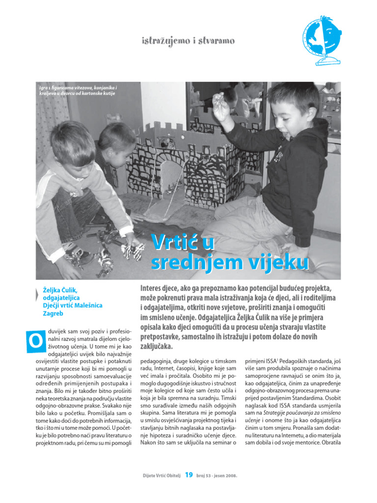 Vrtic U Srednjem Vijeku | PDF