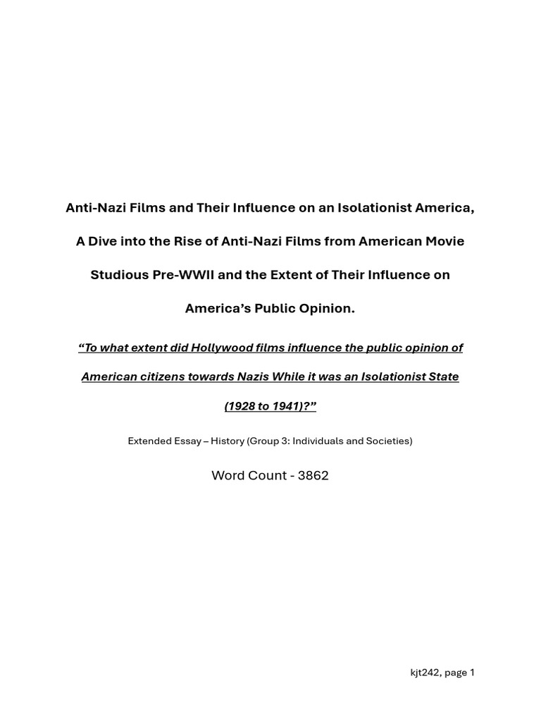 kjt242 - EE HISTORY 2025 FINAL DRAFT 3 | PDF | History