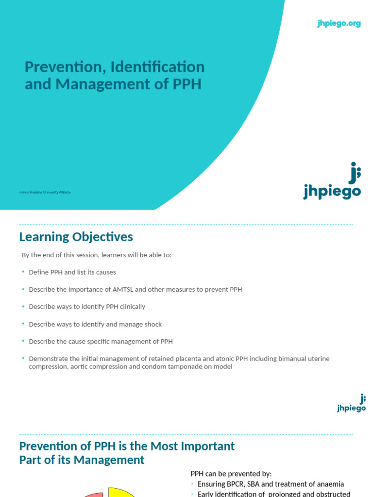 PPH-Prevention, Identification & Management | PDF | Childbirth ...