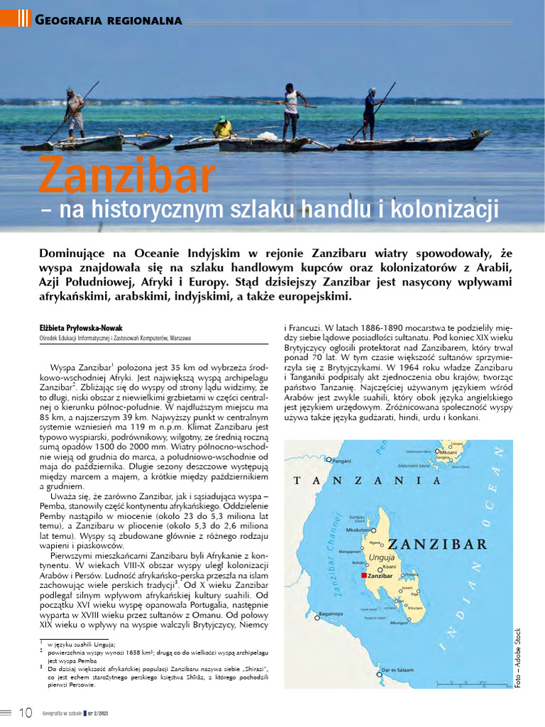 Geografia W Szkole 2 Bezplatny Artykul | PDF