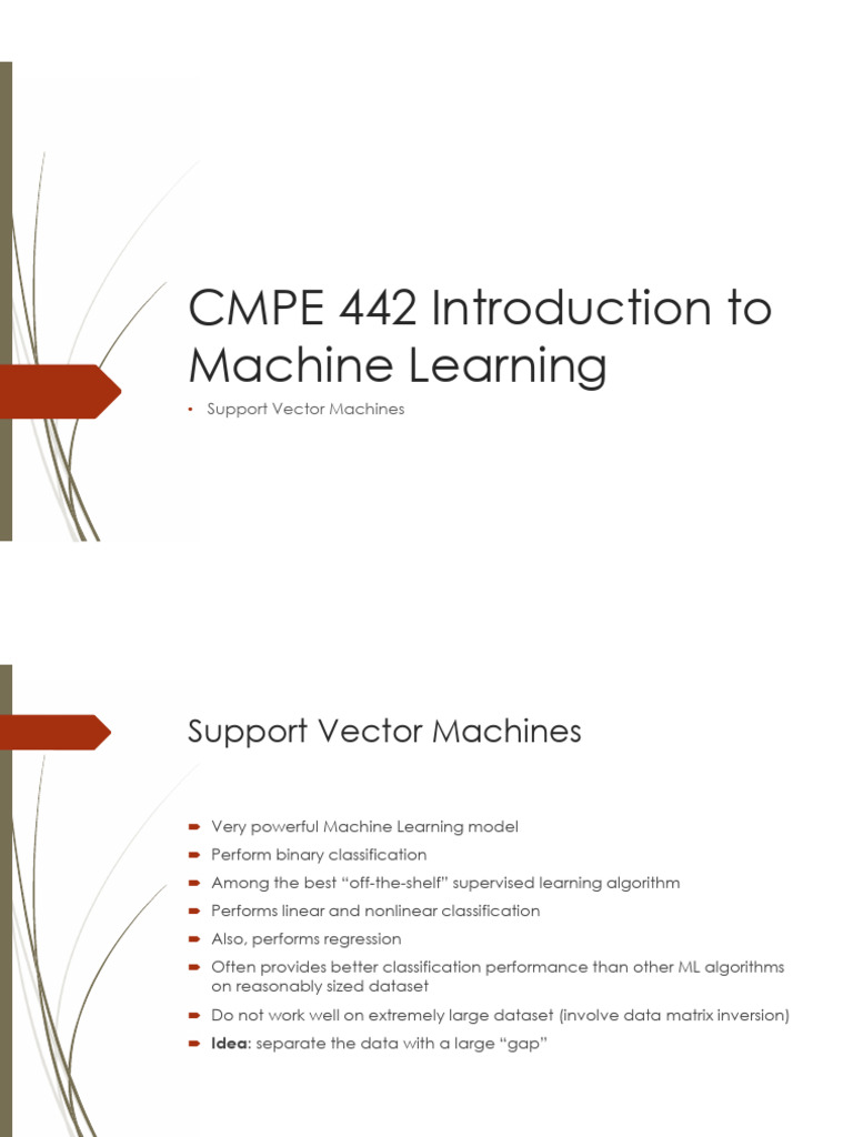 SVM | PDF | Support Vector Machine | Statistical Classification