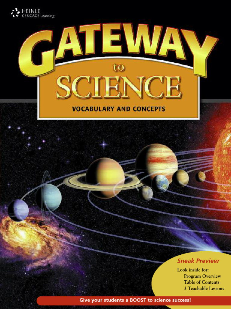 Gateway to Science Program Overview | PDF | Litre | Earth