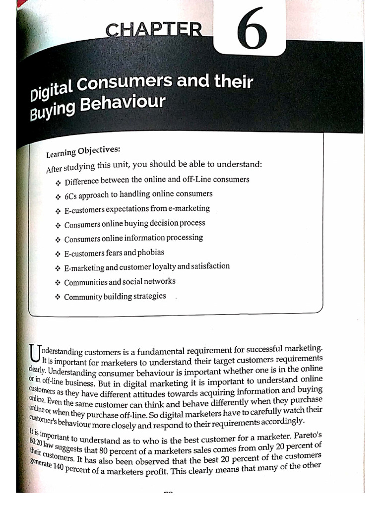 Digital Marketing Chapter 6 | PDF