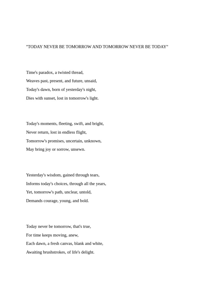 A Composition of Poems | PDF | Poetry