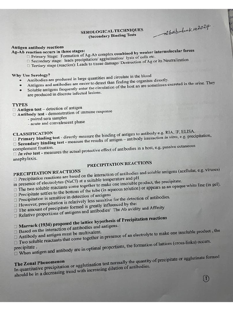 Prof MB Abubakar Immunology | PDF