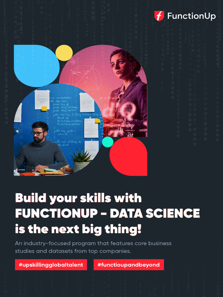 FunctionUp Data Science Brochure Removed-Merged | PDF | Mentorship | Data Science