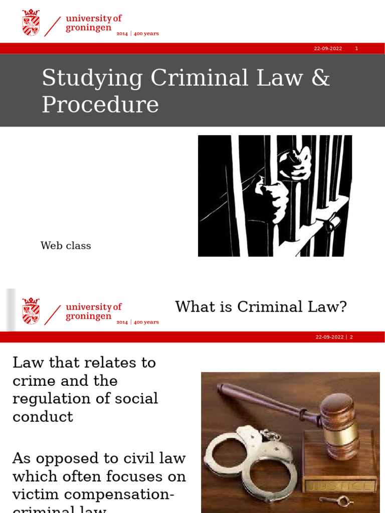 Web Class - Criminal Law and Prodecure | PDF | Law