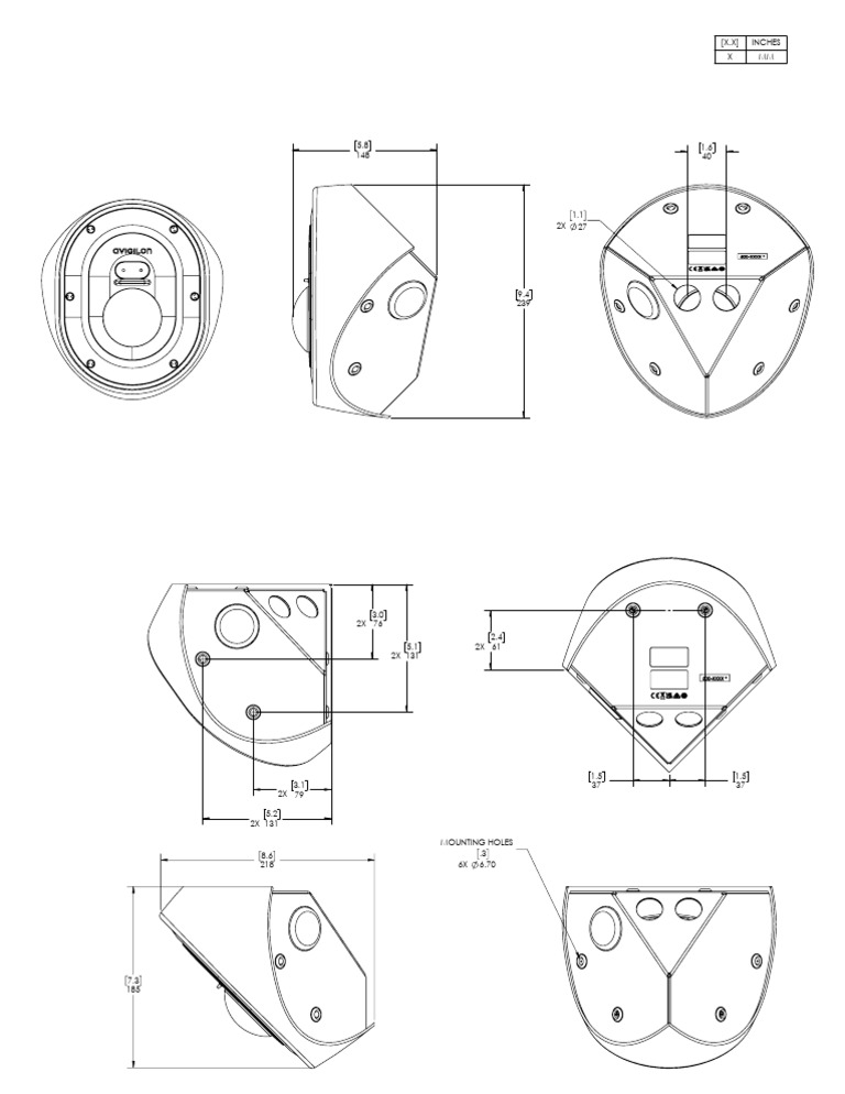 H5ac-Corner Cam Spec Sheet | PDF