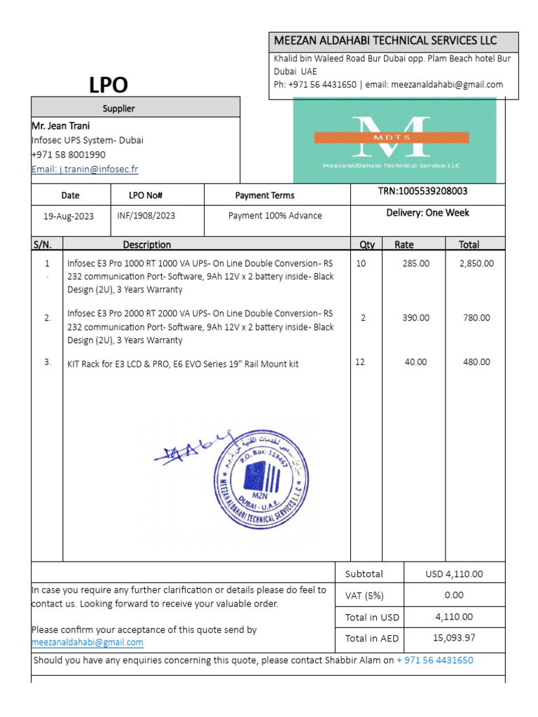 Infosec PO-MDTS | PDF