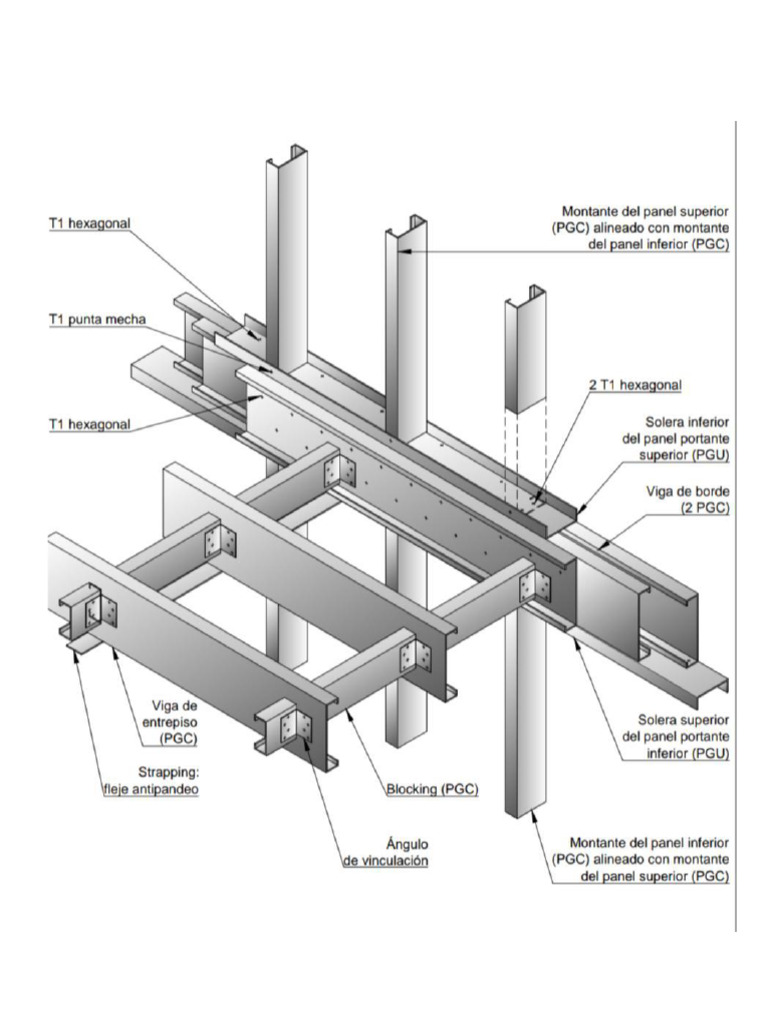 Detalle Entrepiso Steel Frame | PDF