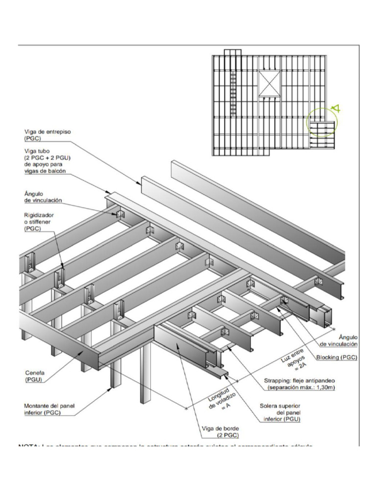 Detalle Entrepiso-Balcon | PDF