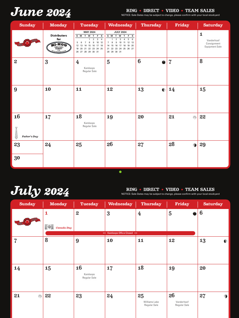 Sunday Monday Tuesday Wednesday Thursday Friday Saturday: Ring Direct ...