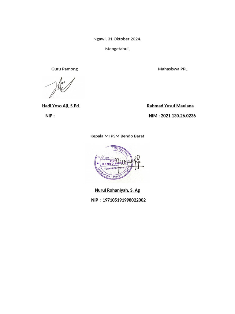 TTD Modul Ajar PPL | PDF