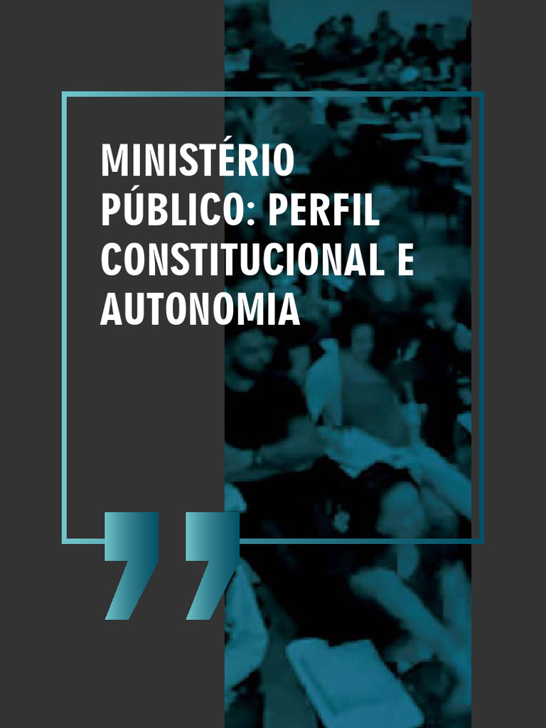 Ministério Público: Perfil Constitucional E Autonomia | PDF ...