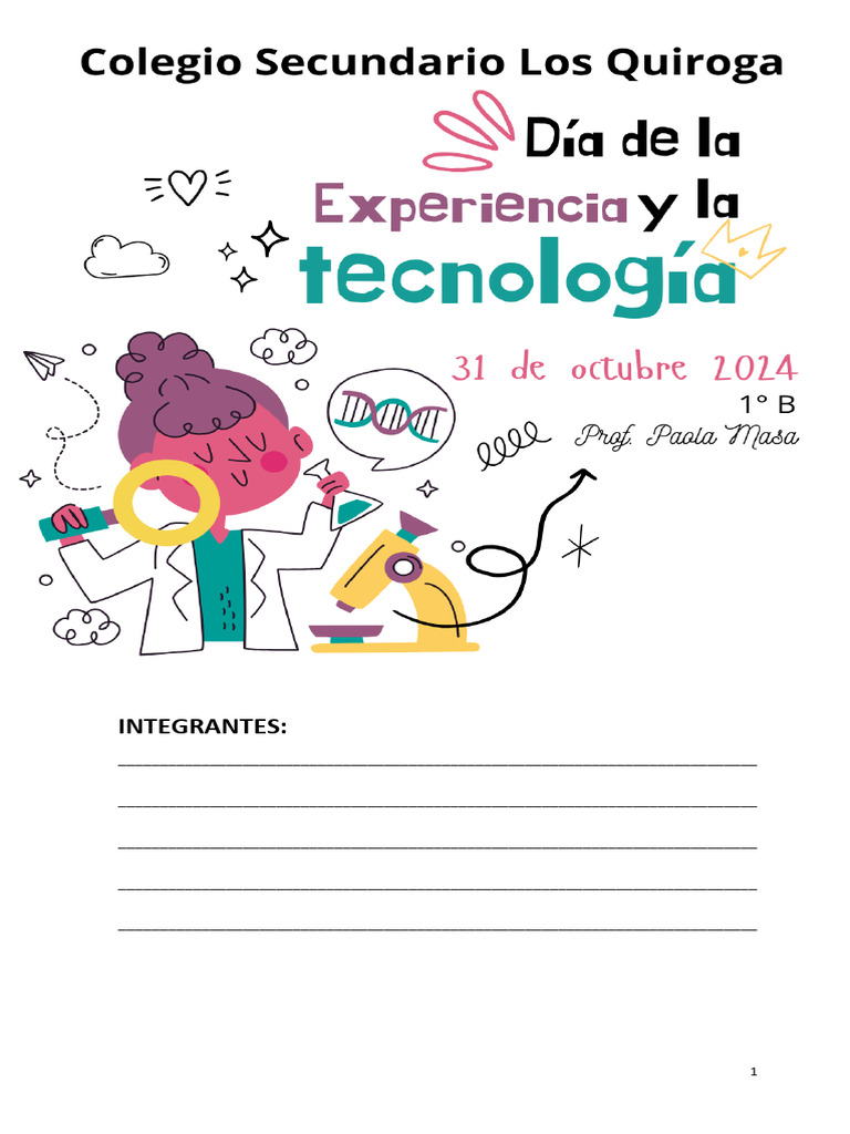 Proyecto Grupal Tecnolog A 1B | PDF | Experimentar