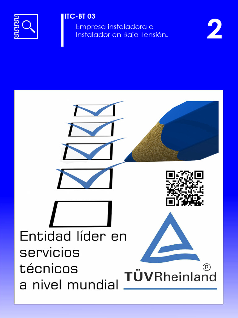 Itc BT 03 | PDF | Corriente eléctrica | Ingenieria Eléctrica