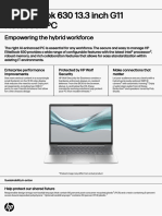 Datasheet HP EliteBook Ultra 14 Inch G1i | PDF | Windows 10 | Microsoft Windows