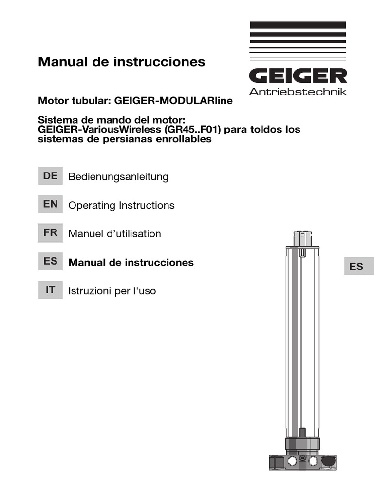 GEIGER E BAL MODULARline-VariousWireless 100W0517-001 ES | PDF