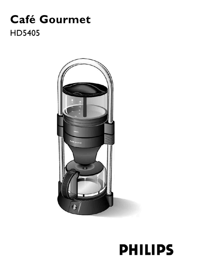 Philips Cafe Gourmet HD5405 | PDF