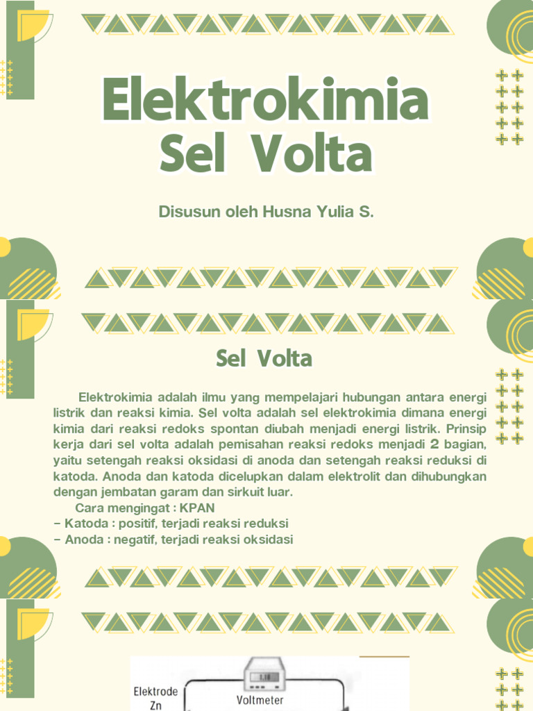 Elektrokimia | PDF | Metode & Bahan Ajar | Teknologi & Rekayasa