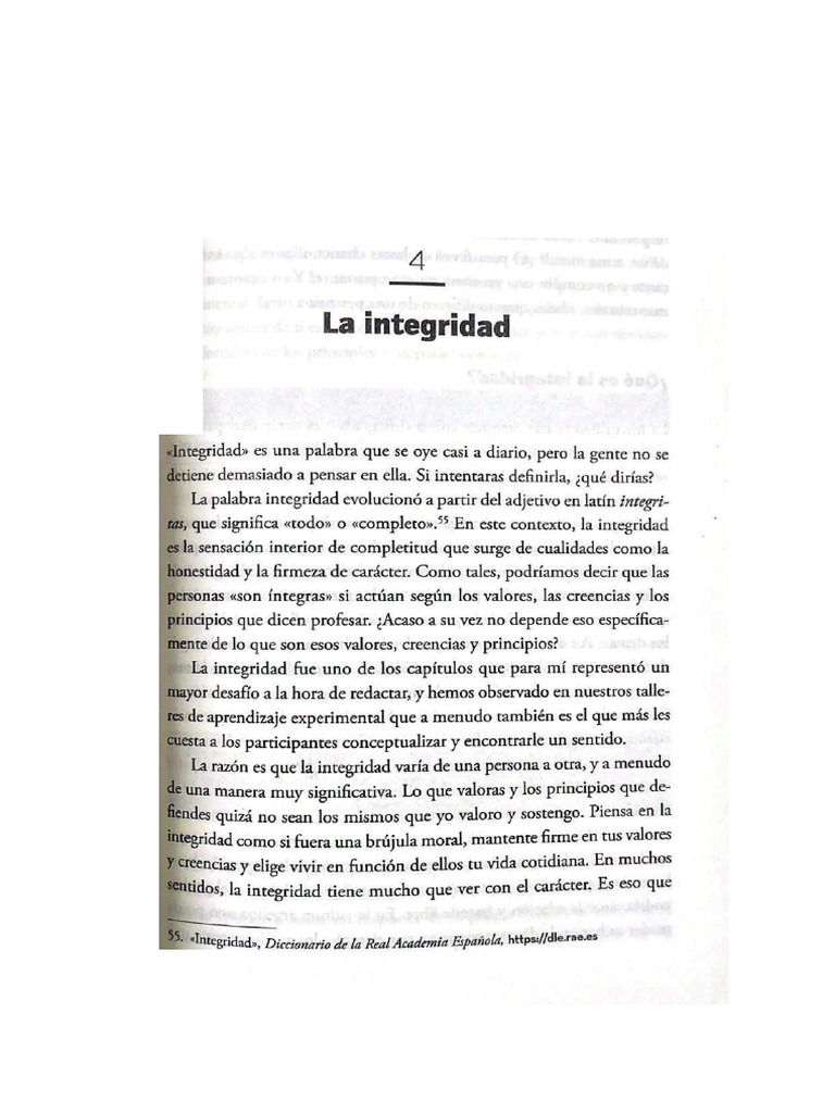 La Integridad | PDF