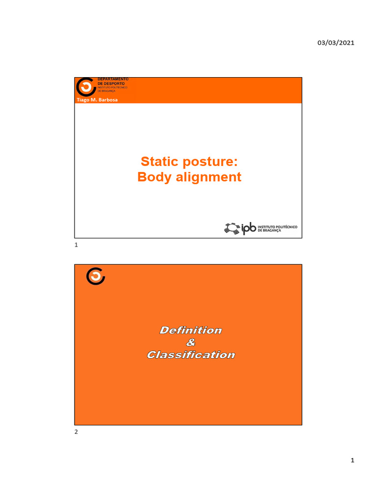 Body Alignment - Qualitative | PDF | Pelvis | Human Leg
