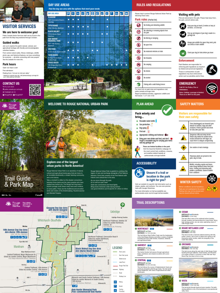 Trail Guide and Park Map - 2024-09-23-rd1 | PDF | Trail